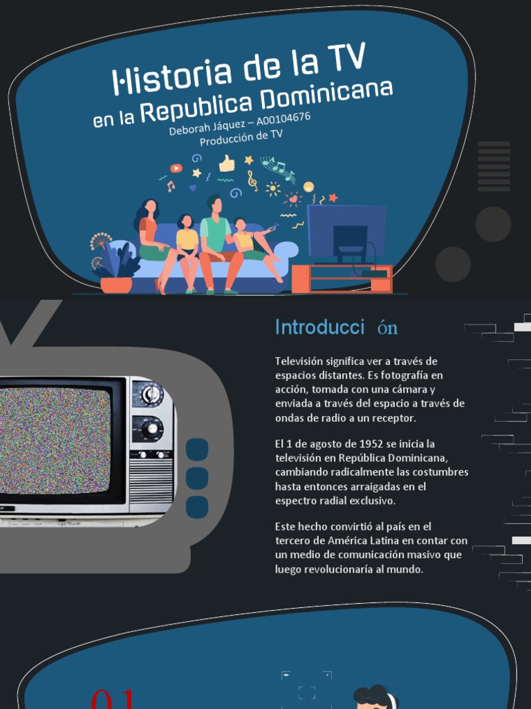 Historia de La TV en La República Dominicana | PDF | Televisión ...