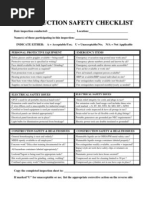 Hand Tools Inspection Checklist | PDF
