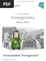 Personalidad "Protagonista" (ENFJ) - 16personalities | PDF