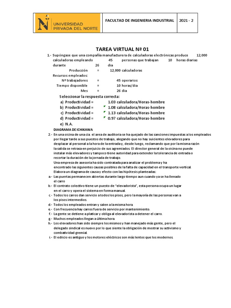 1 Sesion, UPN GC, Tarea | PDF