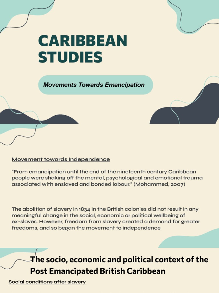 Caribbean Studies Presentation | PDF | Kingdom Of The Netherlands ...