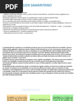 El Buen Samaritano - The Good Samaritan | PDF