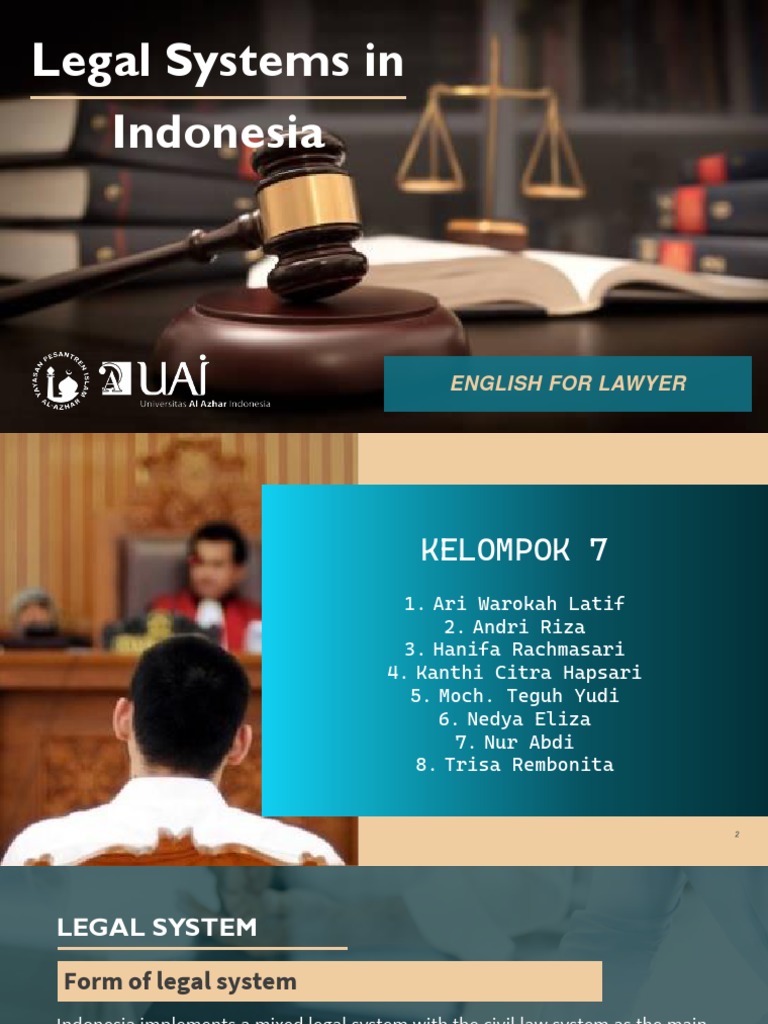 Overview of Indonesia's Legal System | PDF | Government | Government ...