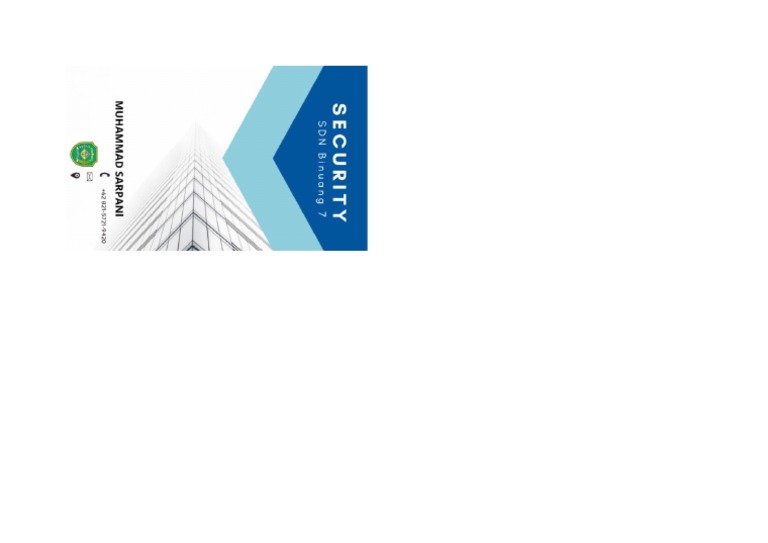 Latar Id Card Security | PDF