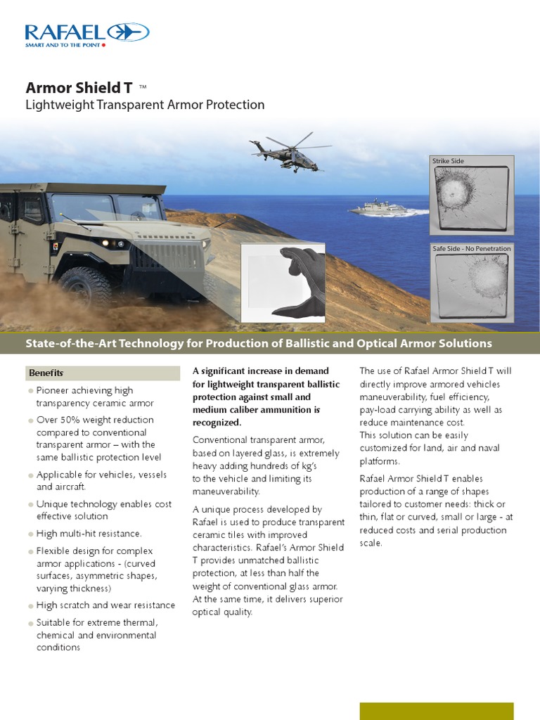 Armor Shield T 1 | PDF | Armour | Ceramics
