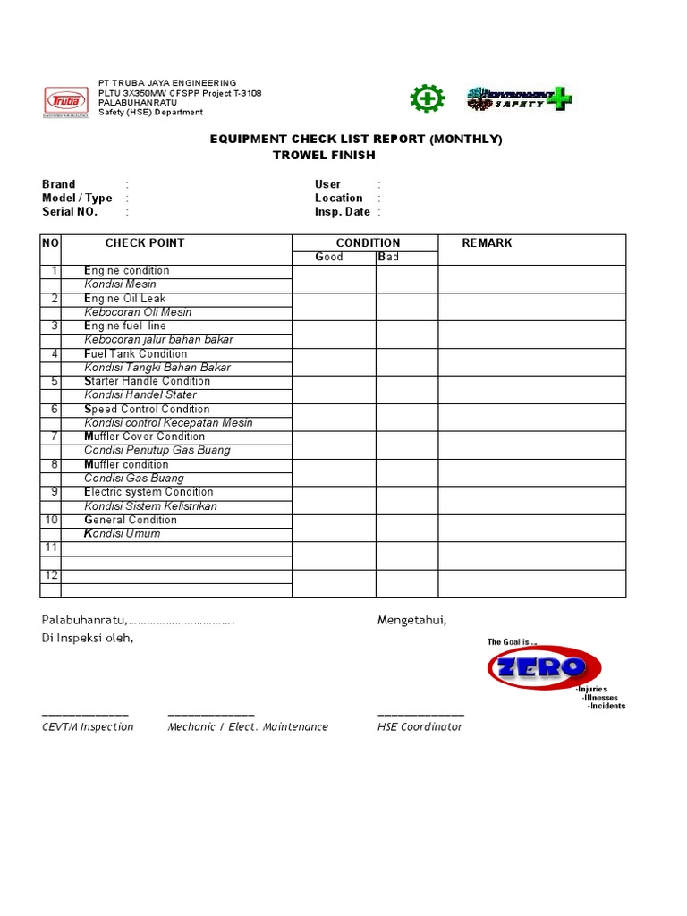 Form Inspection Civil Engine | PDF | Engines | Mechanical Engineering