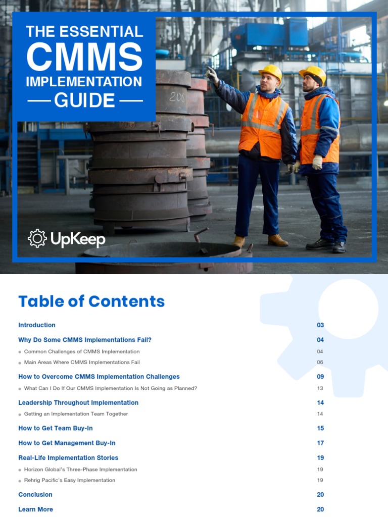 The_Essential_CMMS_Implementation_Guide | PDF | Software | Information ...