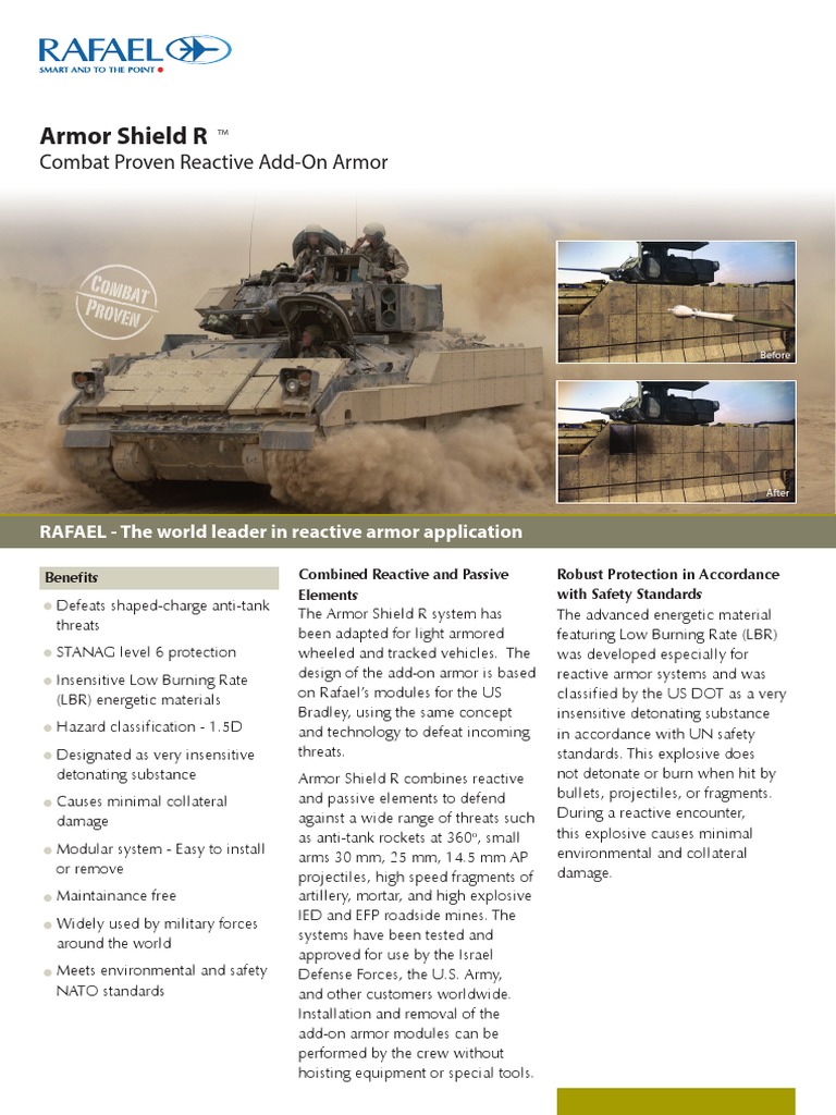 Armor Shield R | PDF | Improvised Explosive Device | Anti Tank Warfare