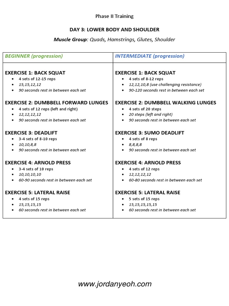 Phase II Day 3 | PDF