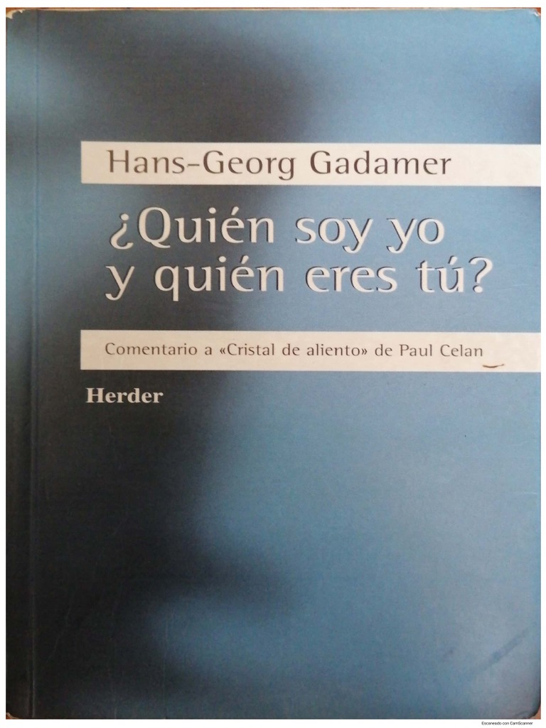 ¿Quien Soy Yo - Quien Eres Tu | PDF