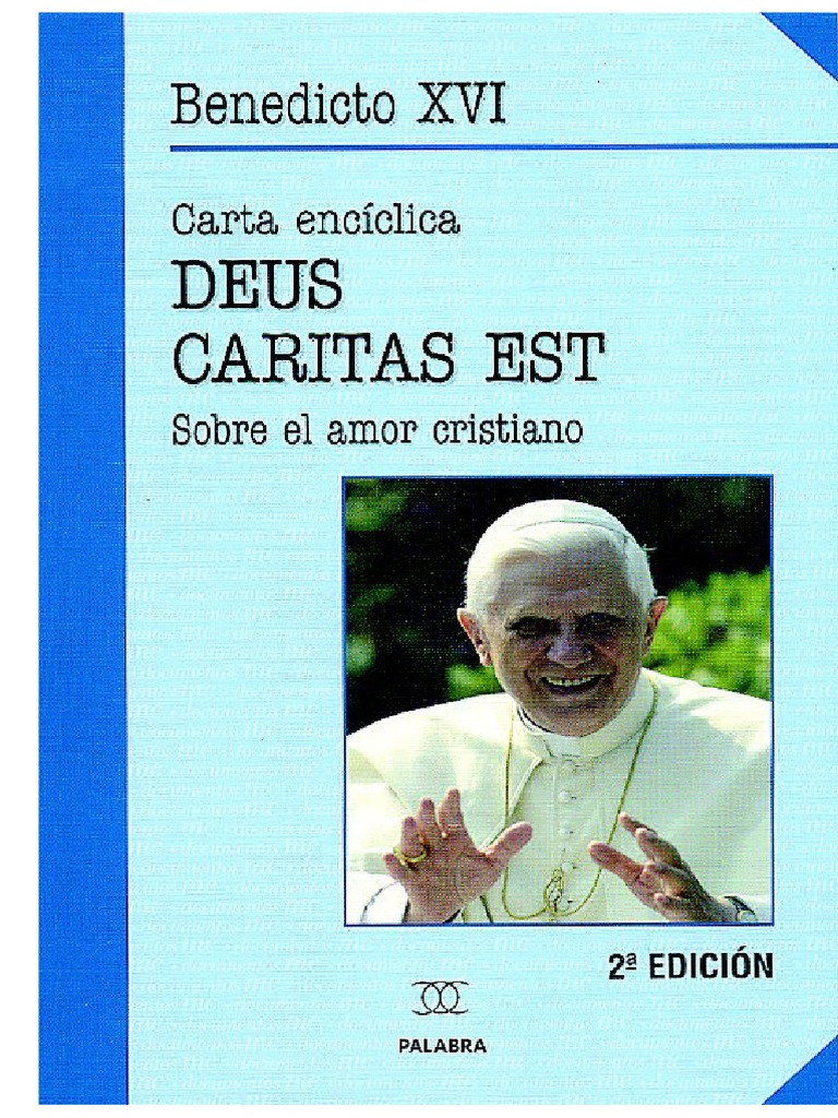 Carta Encíclica Deus Caritas Est Portada | PDF