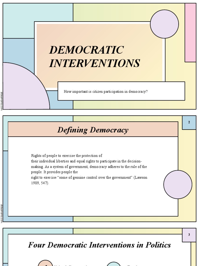 Democratic Interventions | PDF | Democracy | Political Ideologies