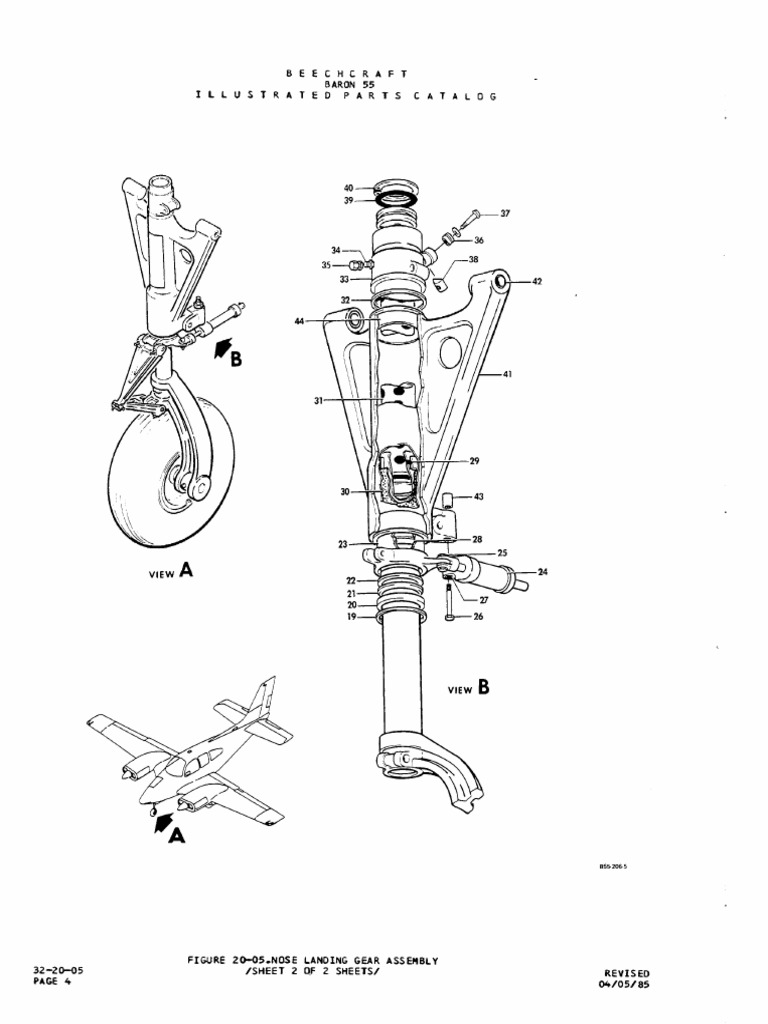 B55 NoseGear IPC | PDF | Washer (Hardware) | Manufactured Goods