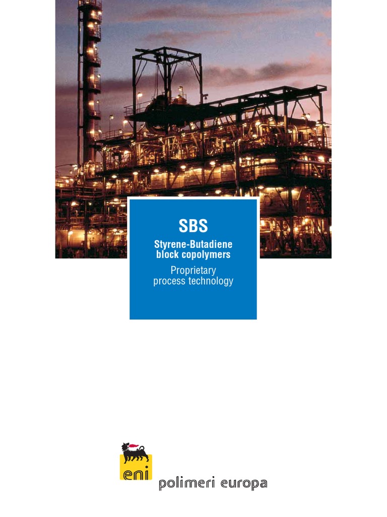 SBS-A4-lug09 Polimero Europeo | PDF | Copolymer | Polymers