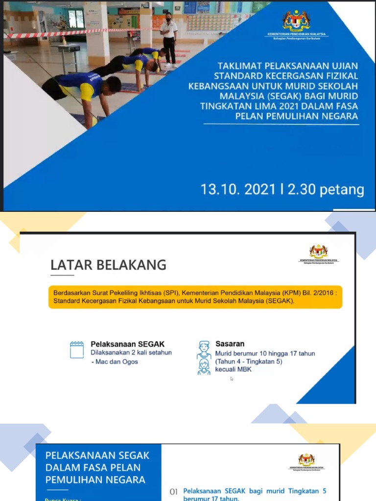 Sop Segak 2021 | PDF