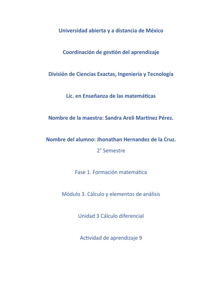 02 EMCEA U3 A9 Jhonathan Hernandez | PDF | Conceptos matemáticos ...