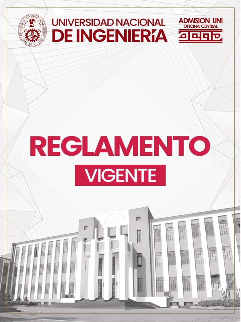 Reglamento Vigente UNI | PDF | Prueba (evaluación) | Educación más alta