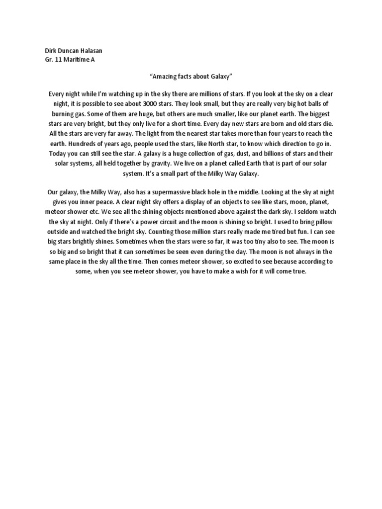 Galaxy | PDF