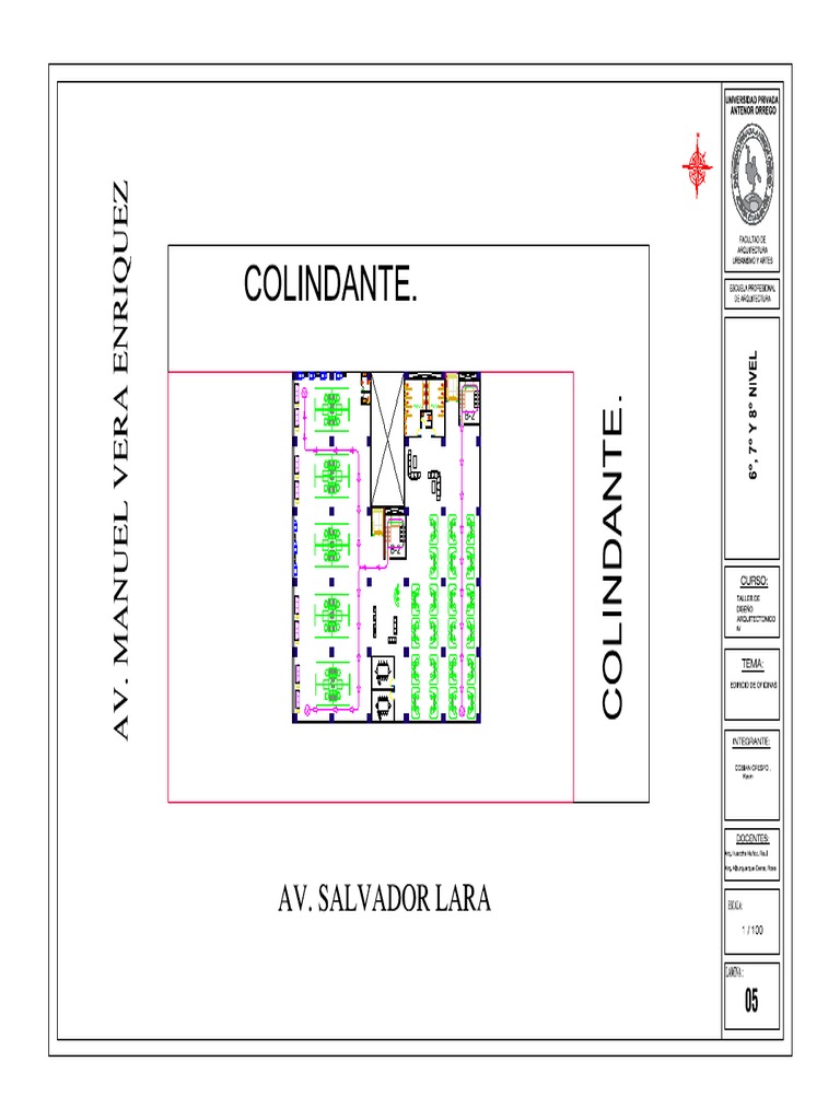 Colindante.: Av. Salvador Lara | PDF