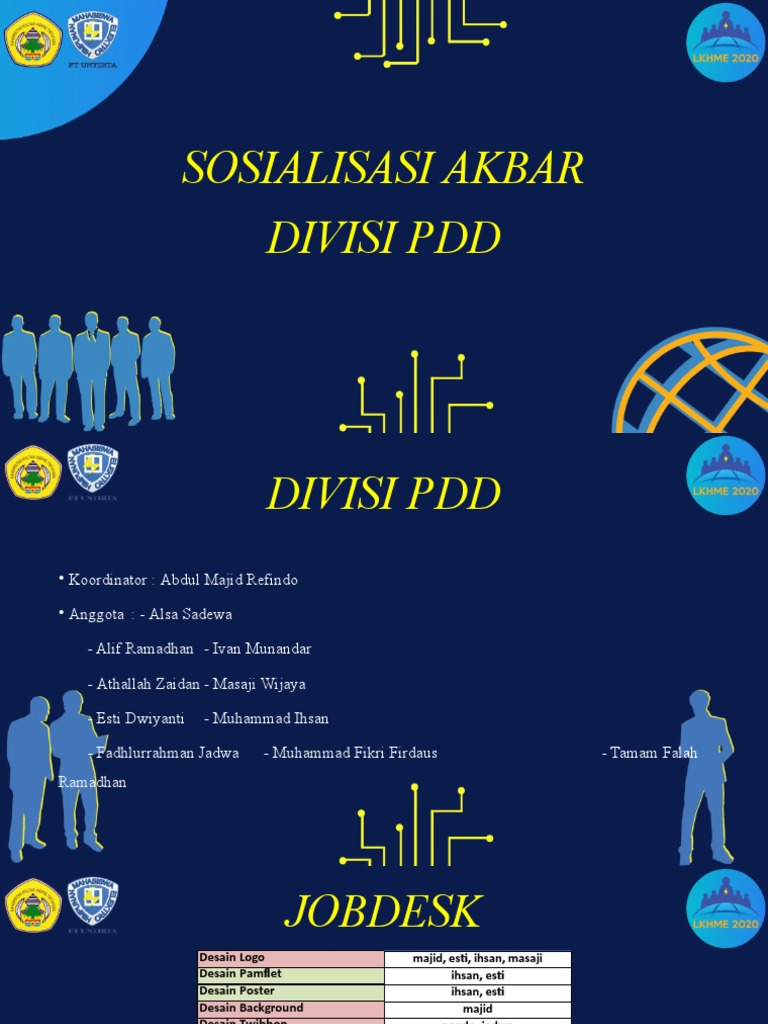 Divisi PDD LKHME 2020 | PDF
