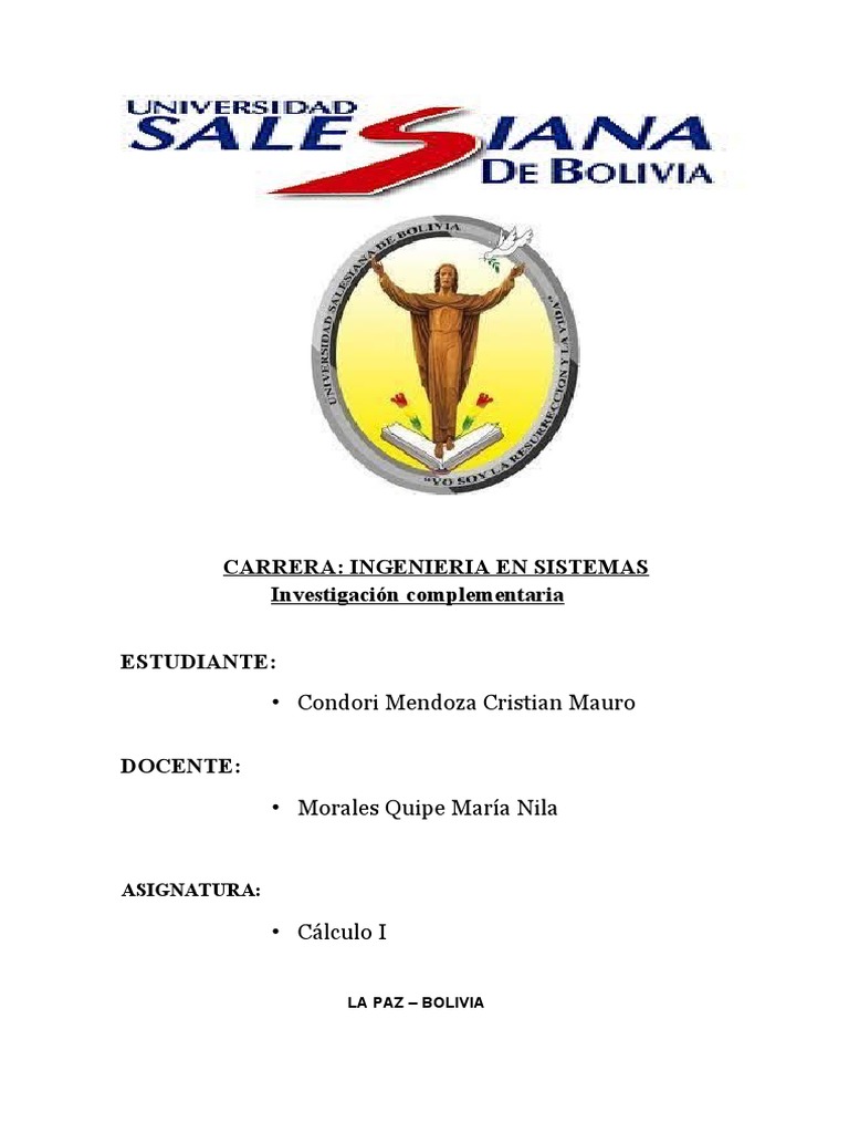 Investigación Complementaria | PDF | Ciencias de la Computación | Matemáticas