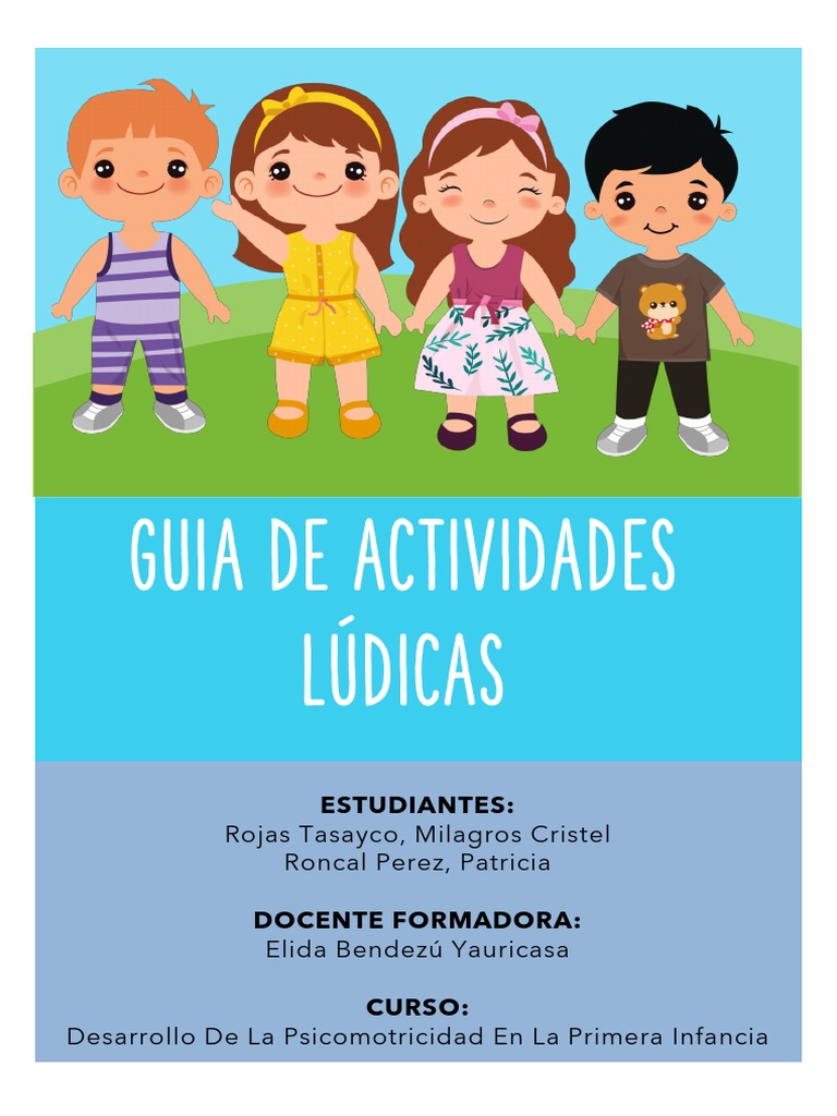 Guia de Actividades Lúdicas | PDF | Aprendizaje | Pensamiento