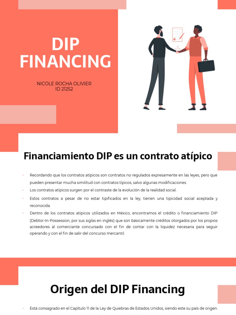 Dip Financing | PDF | Pagos | Economias