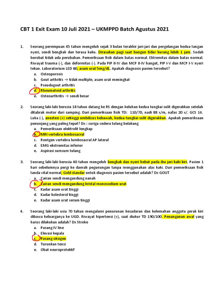 EE 1 Batch Agustus 2021 | PDF | Pengembangan Diri