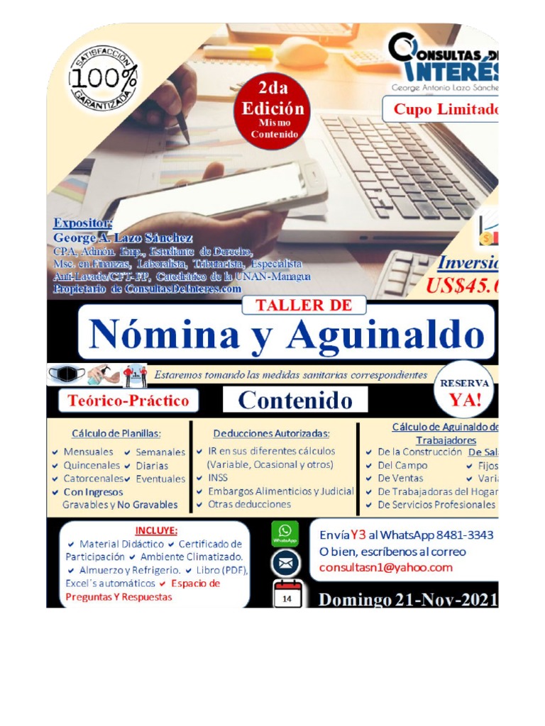 2017-11-07 Formato de Aguinaldo (Version No 1) | Descargar gratis PDF ...