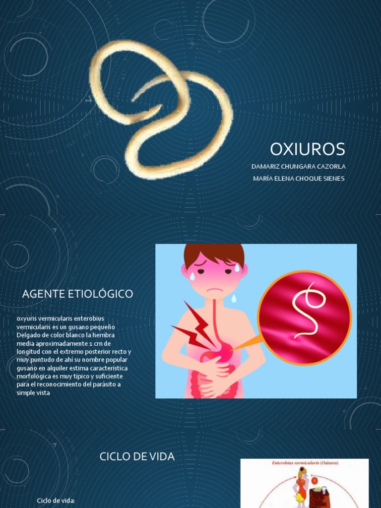 Oxiuros | PDF | Especialidades Medicas | Epidemiología