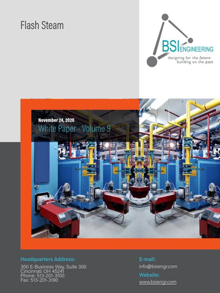 Flash Steam | PDF | Steam | Boiler