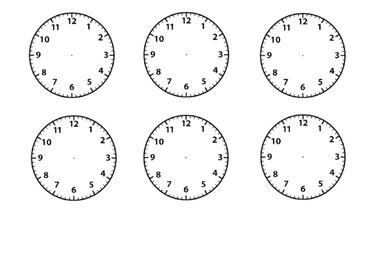 clock face | PDF