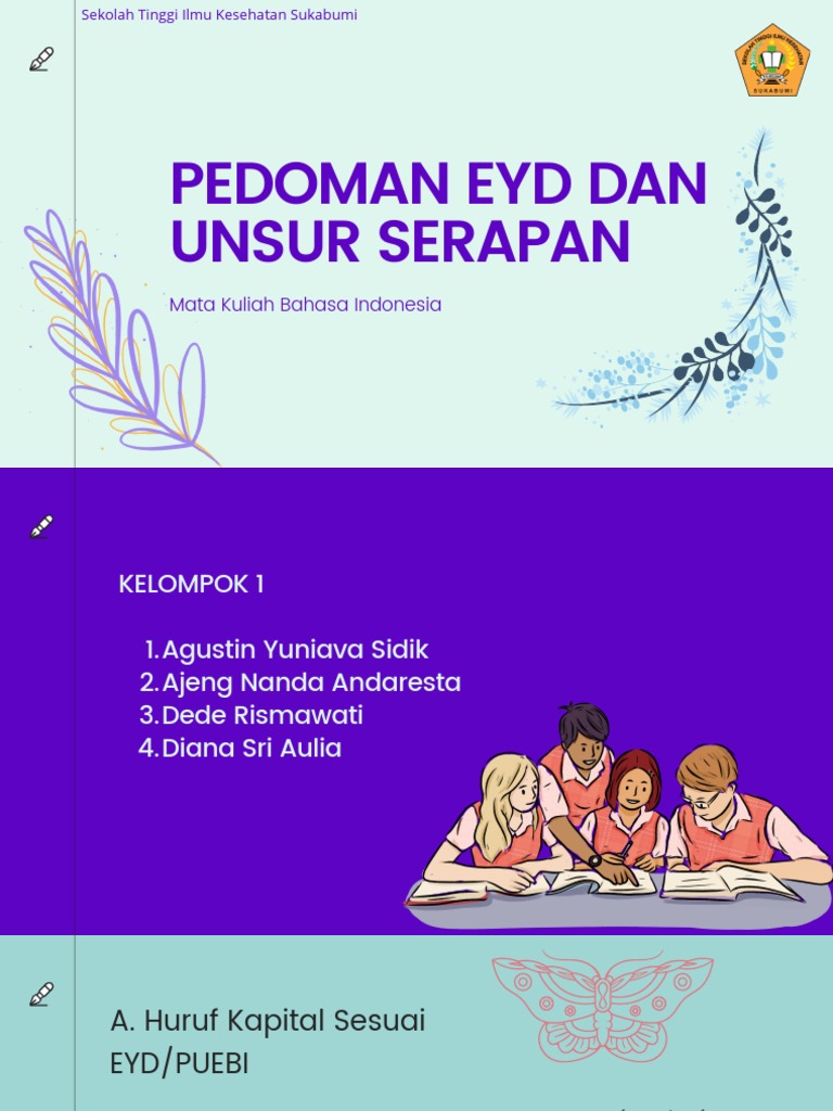Pedoman Eyd Dan Unsur Serapan | PDF | Kajian Bahasa Asing
