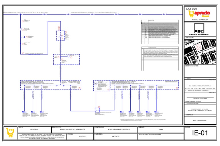 Ie-01 - Diagrama Unifilar-Ie-01 | PDF | Distribución de energía ...