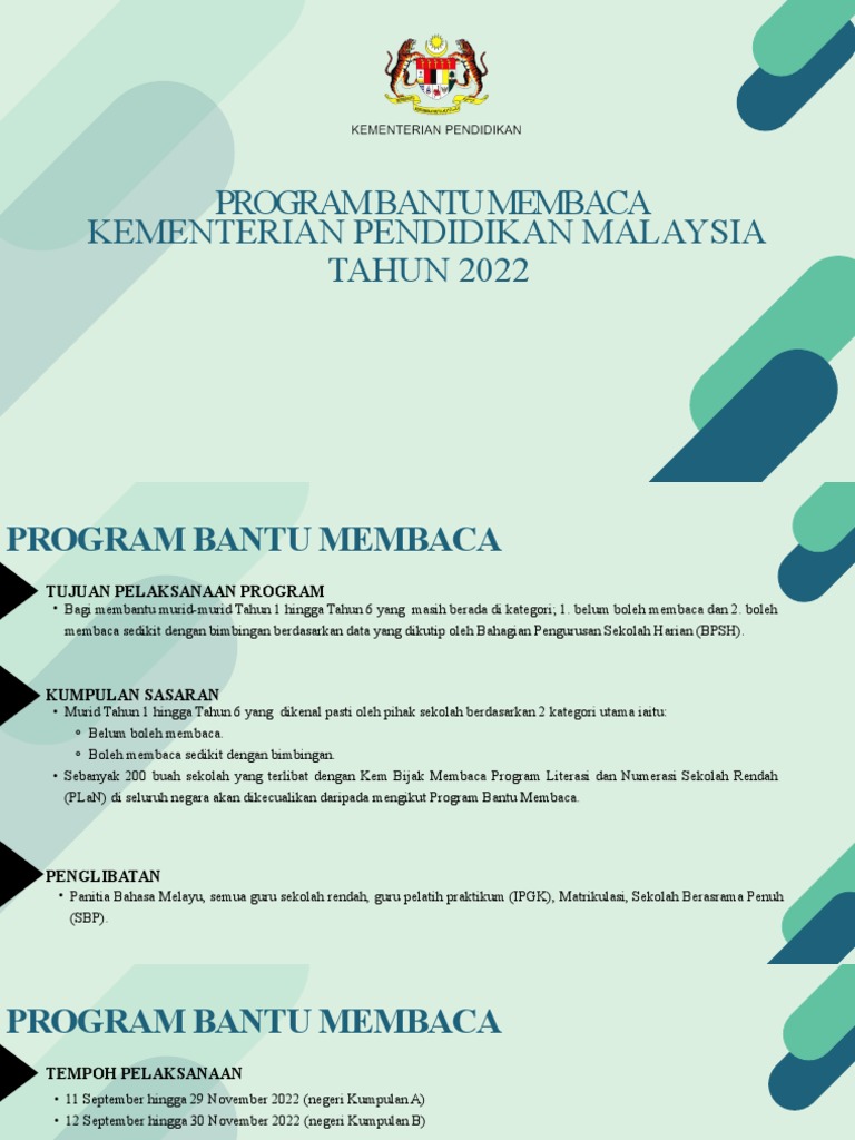 Penataran Program Bantu Membaca | PDF