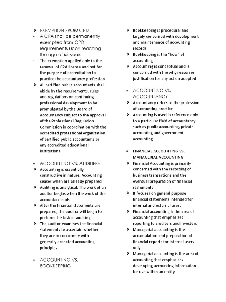 Basic Accounting Notes | PDF | International Financial Reporting ...