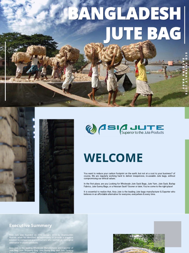 Bangladesh Jute Bag - Asia Jute | PDF | Jute | Textiles