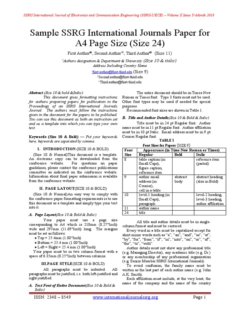 IJECE-Paper Format | PDF | Computing | Written Communication