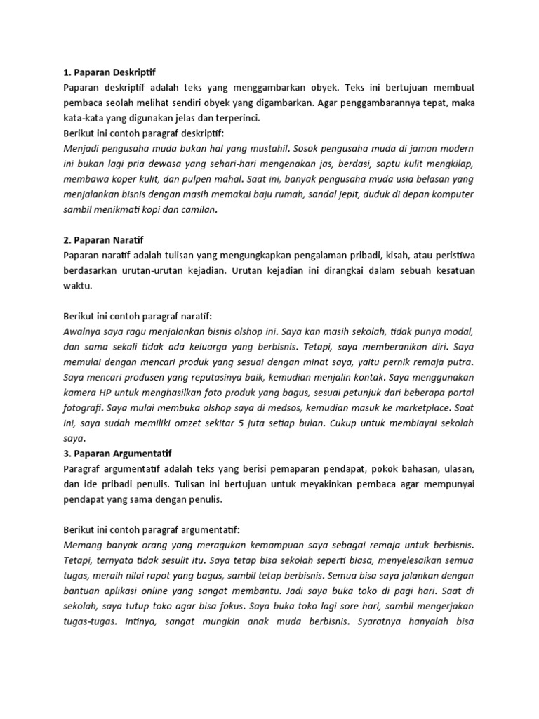 Contoh Paparan | PDF