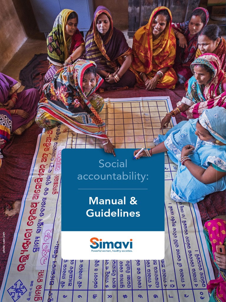 Simavi's Social Accountability Manual | PDF | Accountability | Wash