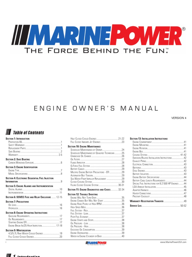 Mefi 5 and 6 Owners Manual | PDF | Safety | Throttle