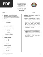 RMA KS2 Answer Sheet | PDF