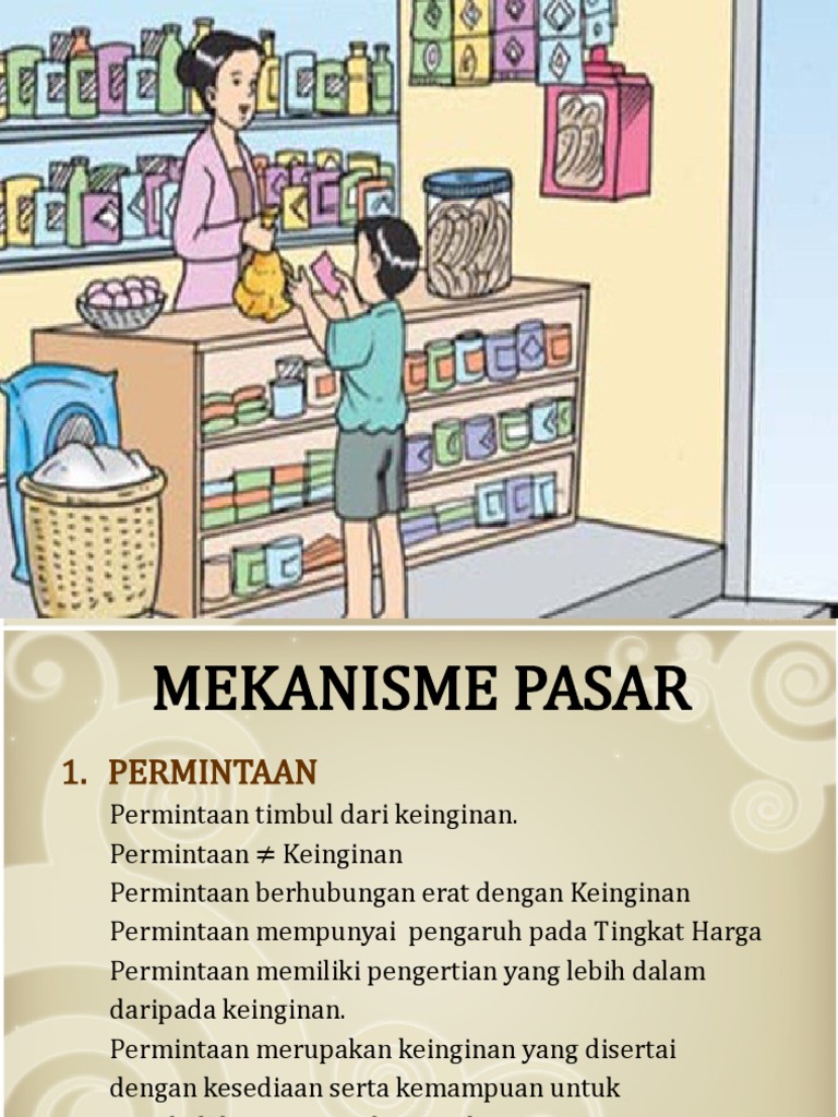 Mekanisme Pasar: Permintaan dan Penawaran | PDF