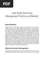 A Management Information System - MIS - Walmart | PDF | Walmart | Sales