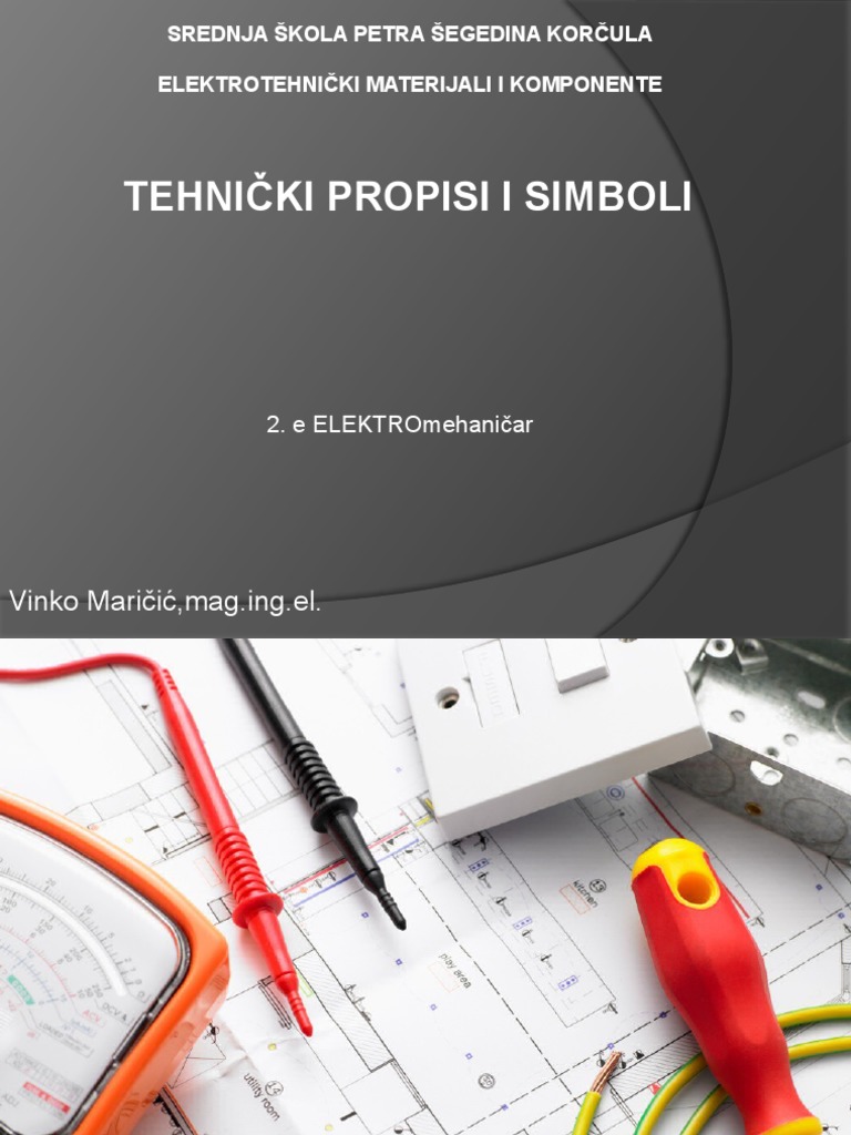 Tehnički propisi i norme | PDF