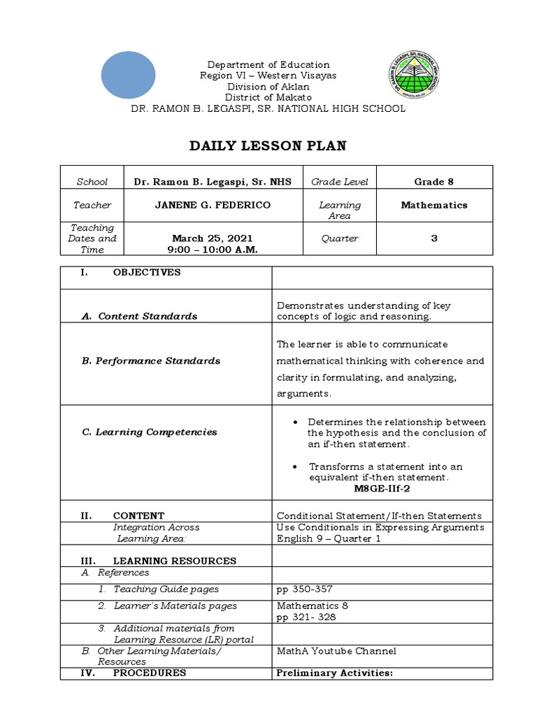 Applying Mathematics In Real Life An Analysis Of Conditional Statements In Solving Everyday