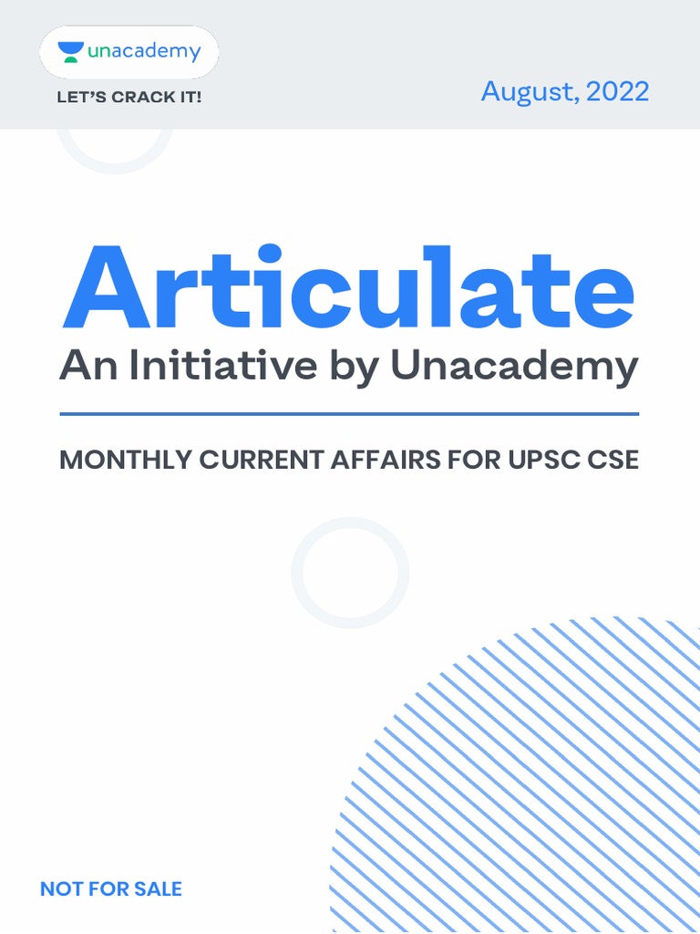 Articulate August Part - 1 | PDF | Developing Country | Economies