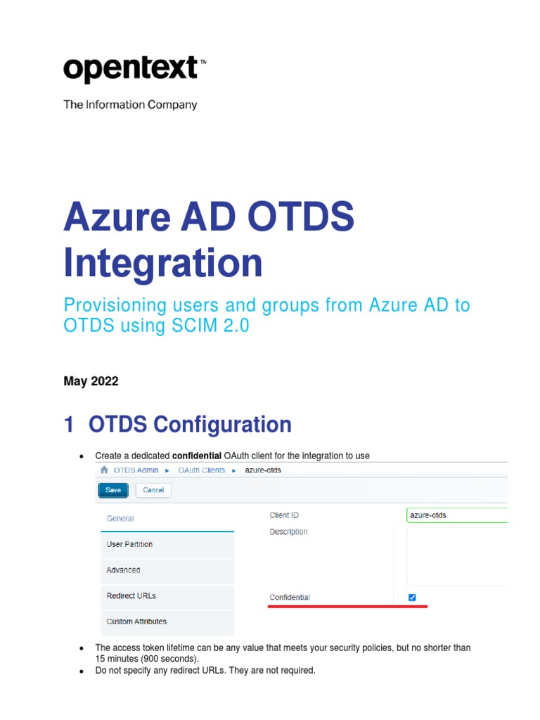 Azure AD To OpenText Directory Services Provisioning | PDF | Computing | World Wide Web