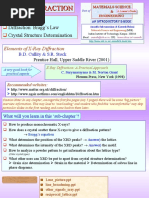 Elements of X Ray Diffraction by B D Cullity PDF | PDF | X Ray ...
