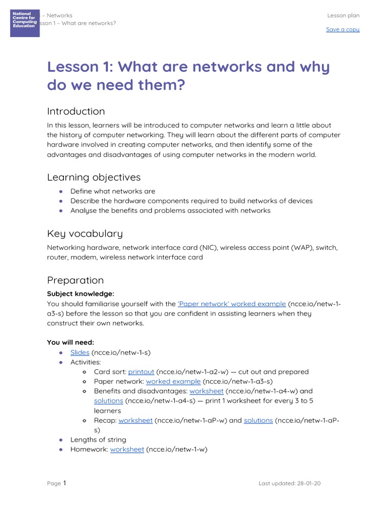 An Introduction to Computer Networks: Defining Networks, Exploring Their History and Components ...